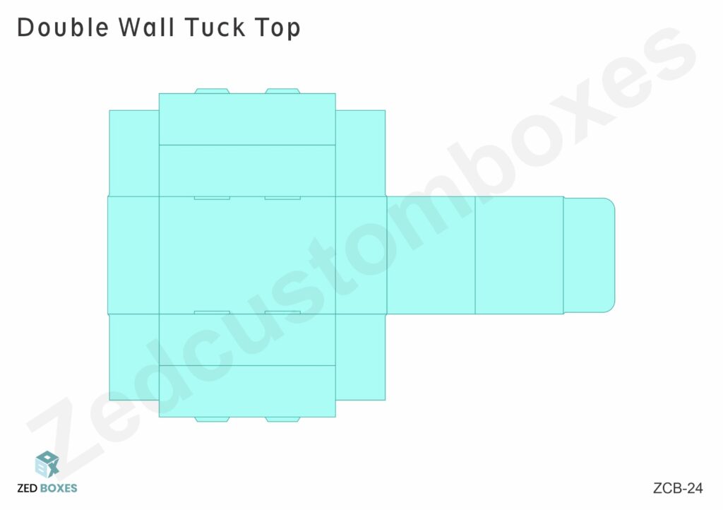 Double Wall Tuck Top - Zed Custom Boxes - Custom box manufacturer
