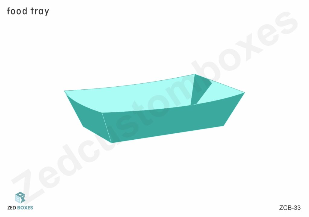 Food Tray - Zed Custom Boxes - Custom box manufacturer