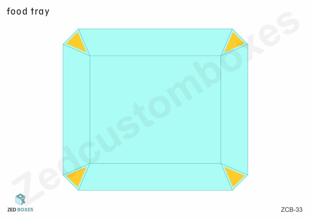 Food Tray - Zed Custom Boxes - Custom box manufacturer