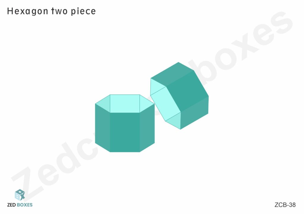 Hexagon 2pc Box - Zed Custom Boxes - Custom box manufacturer